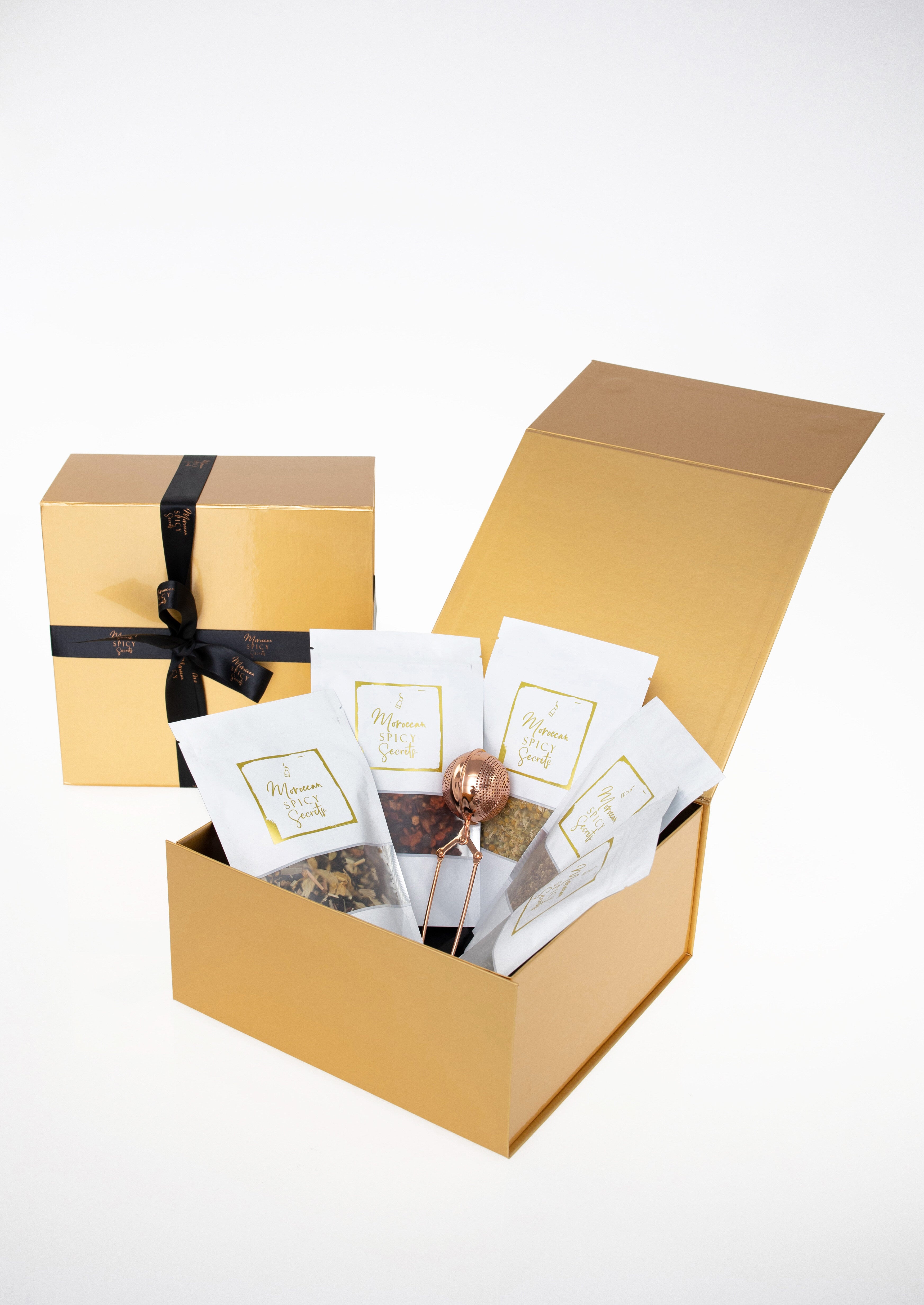 Luxury gift box 'QualiTea' – Moroccan Spicy Secrets Store